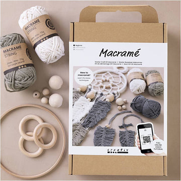 Starter Craft Kit - Macramé - The Home Crafters – The Home Crafters Ltd.