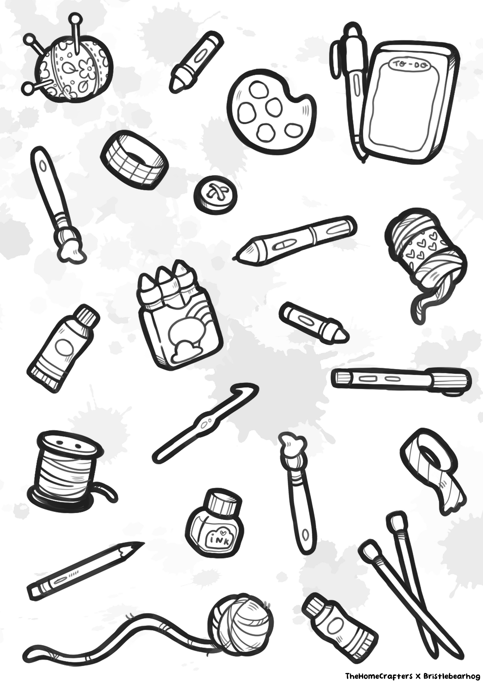 Kids Colouring Pages... and other free stuff! – The Home Crafters Ltd.