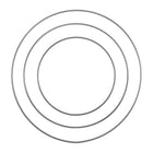 Metal Craft Hoops: 15-25cm - 3pk - The Home Crafters – The Home ...