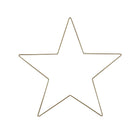 Flat Star Shaped Metal Wire Wreath Frame - The Home Crafters – The Home ...