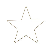 Flat Star Shaped Metal Wire Wreath Frame - The Home Crafters – The Home ...
