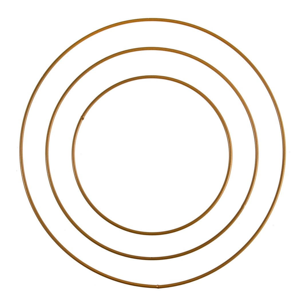 Metal Craft Hoops: 15-25cm - 3pk - The Home Crafters – The Home ...