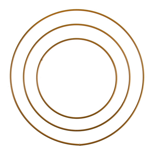 Metal Craft Hoops: 15-25cm - 3pk - The Home Crafters – The Home ...